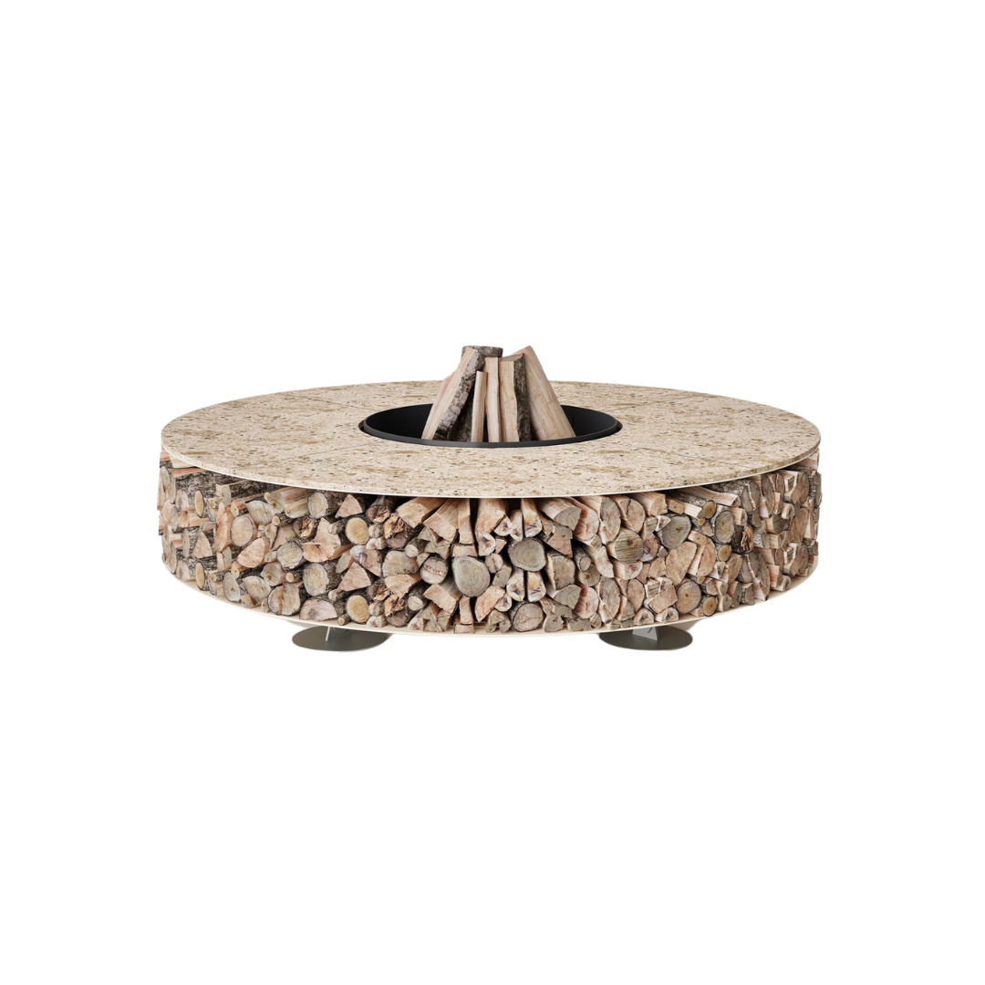 Zero Ceramic Home Fire Pit by AK47 Design - Italian Made - Shop Now