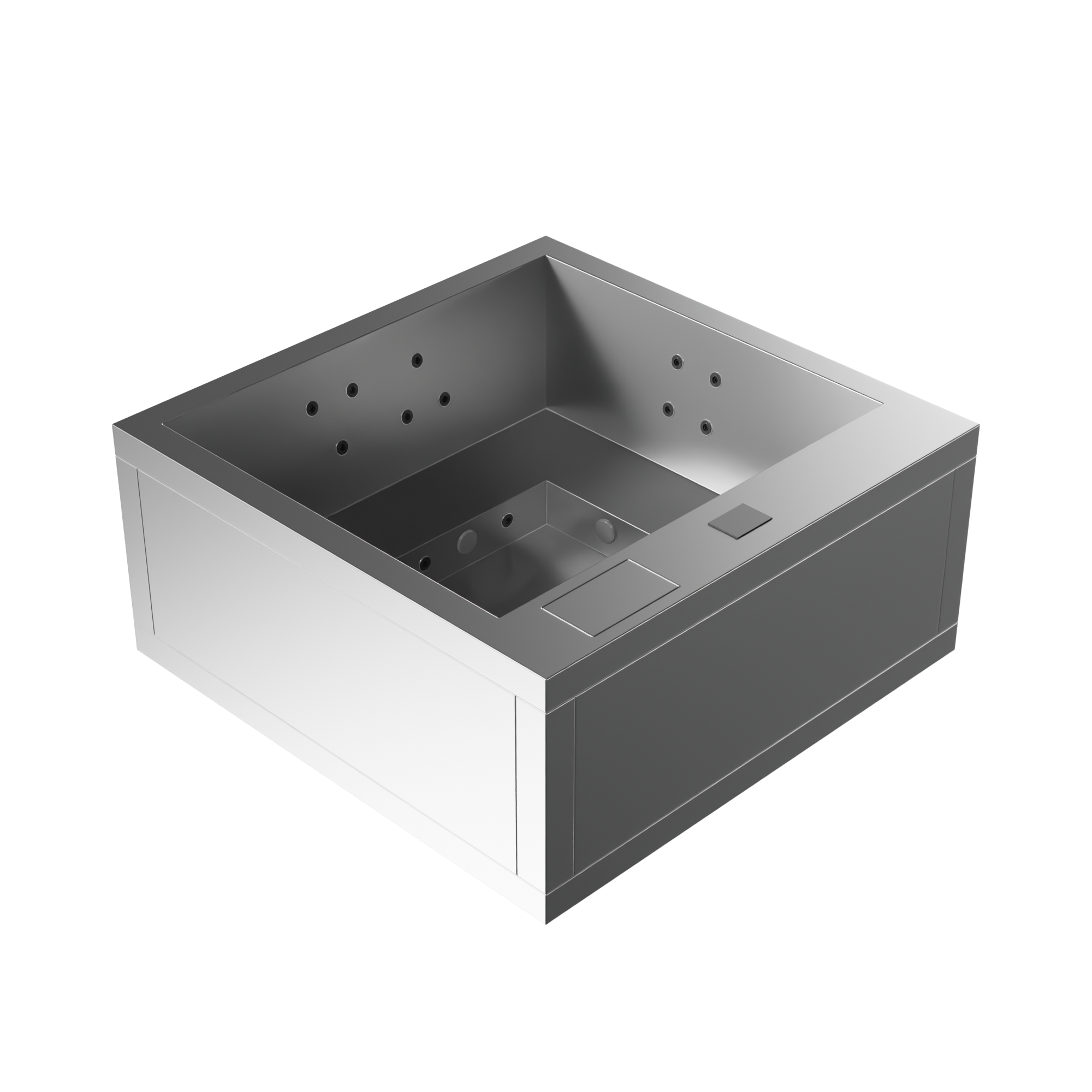 Ember - Stainless Steel Luxury Spa