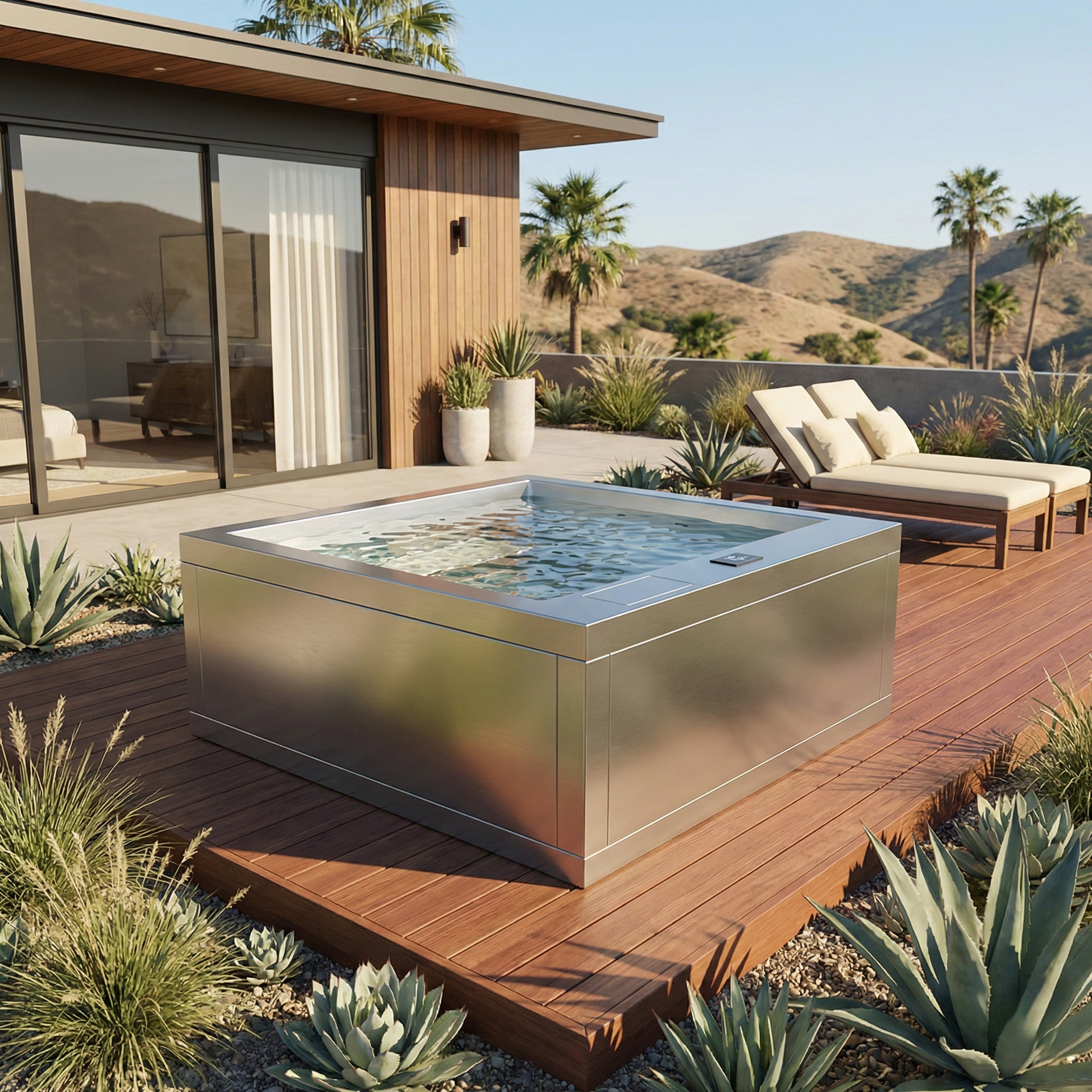 Ember - Stainless Steel Luxury Spa