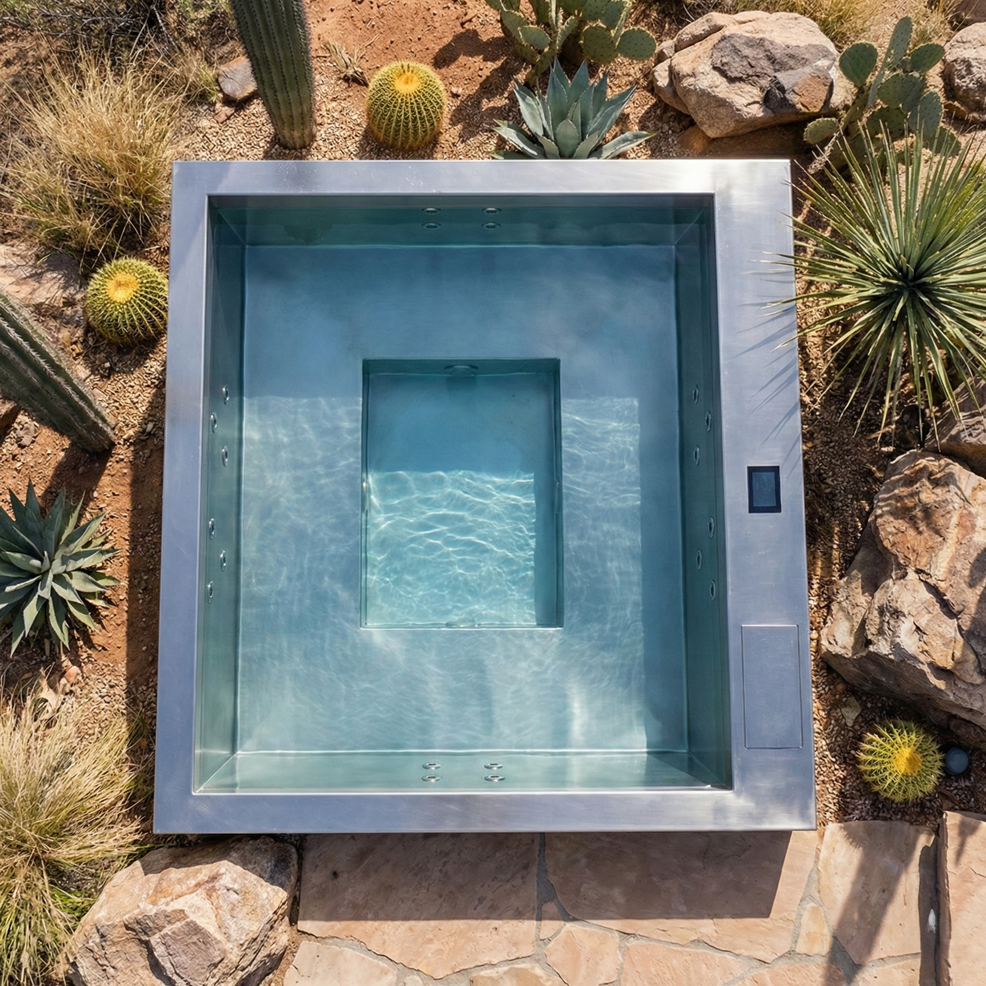 Ember - Stainless Steel Luxury Spa