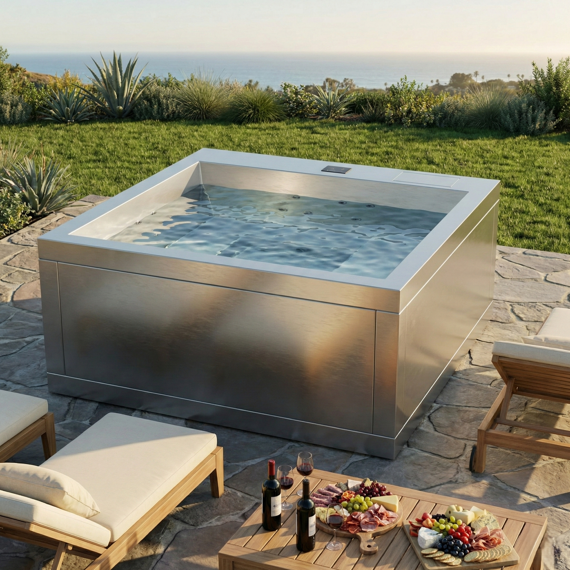 Ember - Stainless Steel Luxury Spa